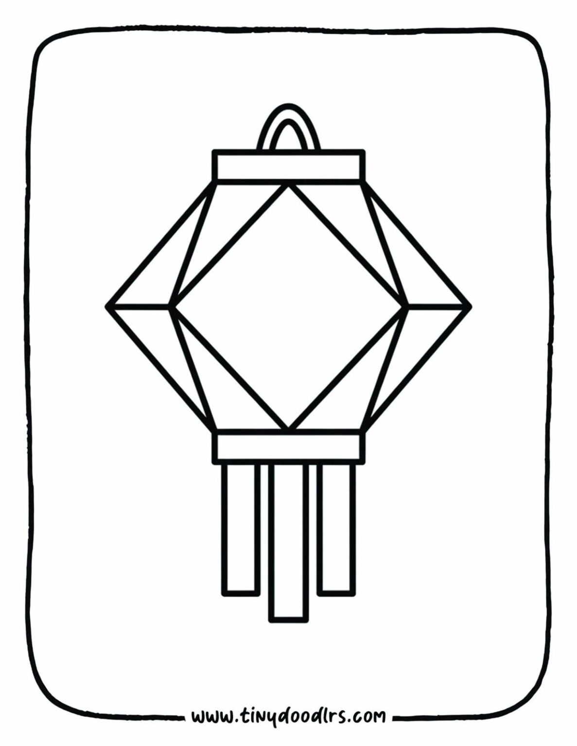 20+ Easy Aakash Kandil Drawing For Kids – Free Diwali Printables