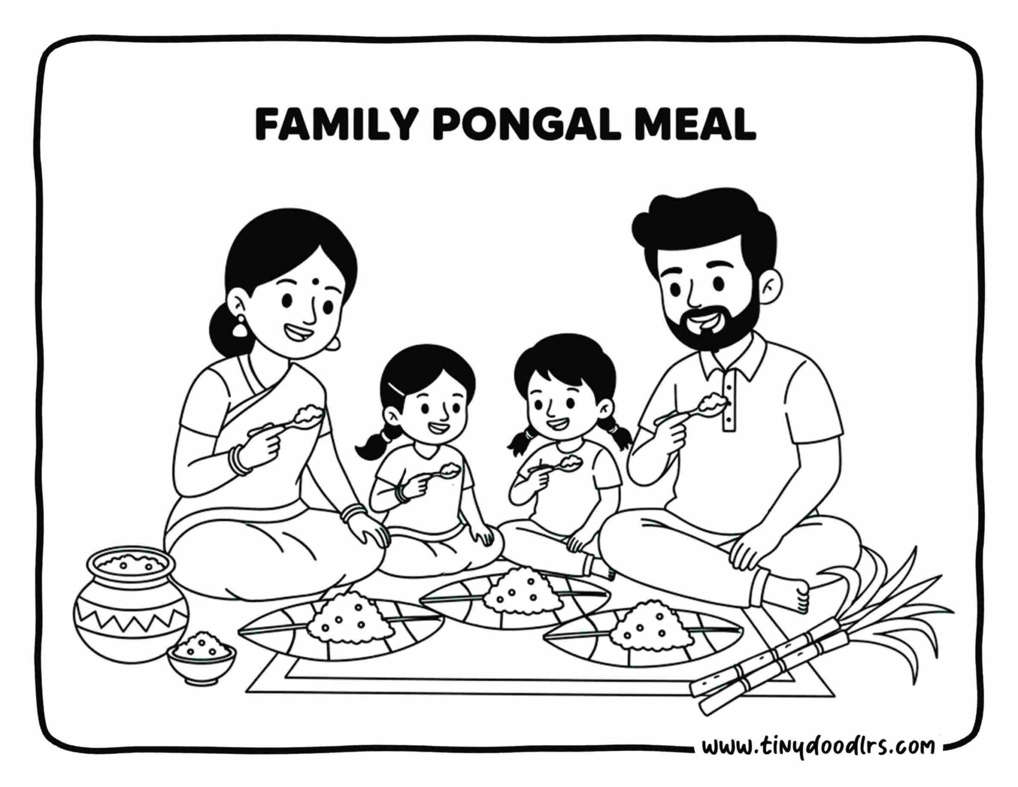 15+ Easy And Beautiful Pongal Drawing Ideas For Kids