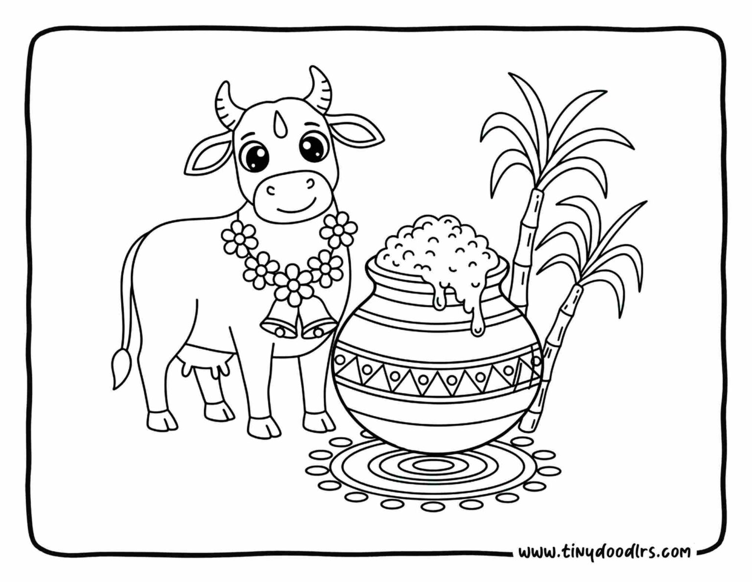 15+ Easy And Beautiful Pongal Drawing Ideas For Kids