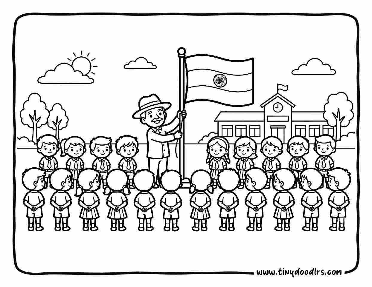 25+ Easy & Beautiful India Republic Day Drawing For Kids